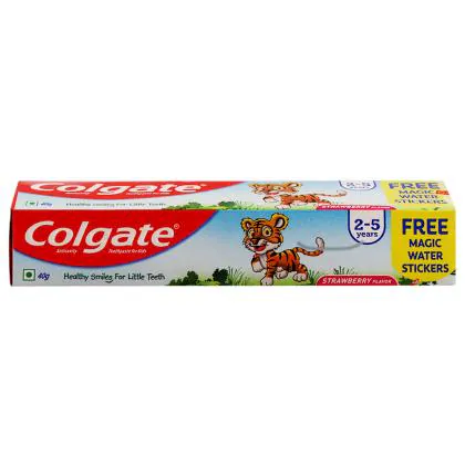 Colgate Strawberry Flavor Kids Toothpaste 40 g - JioMart