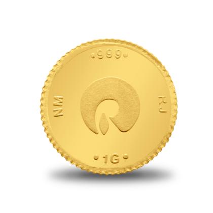 Reliance Jewels 1 GM 24KT Gold Coin - JioMart