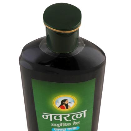 Navratna Extra Thanda Ayurvedic Hair Oil 500 ml - JioMart