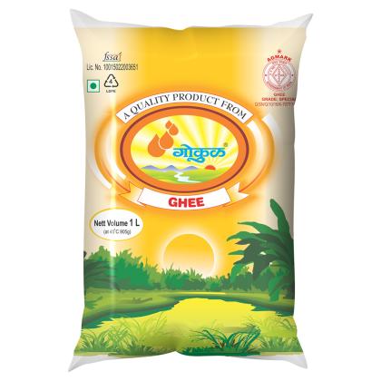 Gokul Ghee 1 L (Pouch) - JioMart