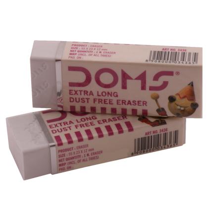 Doms Extra Long Dust Free Erasers (Pack of 20) - JioMart