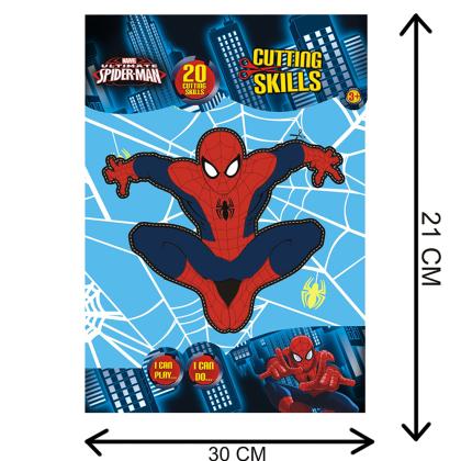 Itoys Spiderman Cutting Skills DIY Craft With Scissors (3+ yrs) - JioMart
