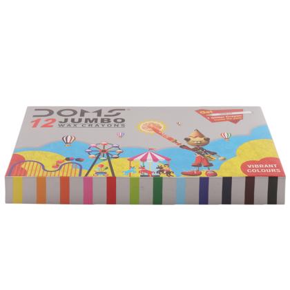 Doms Jumbo Wax Crayons (12 Shades) - JioMart