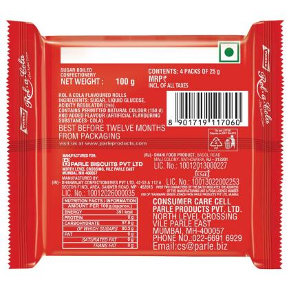 Parle Rola Cola Candies 150 g - JioMart