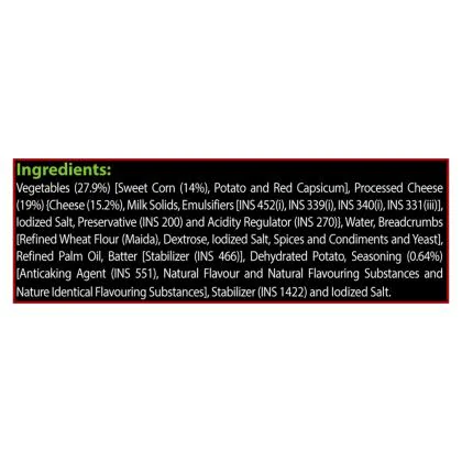 ITC Master Chef Cheesy Corn Triangles 320 g - JioMart