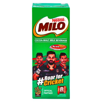 Nestle Milo Cocoa Malt Flavoured Milk 180 ml (Tetra Pak) - JioMart