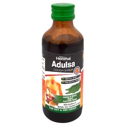 Dabur Honitus Adulsa Cough Syrup 100 ml - JioMart