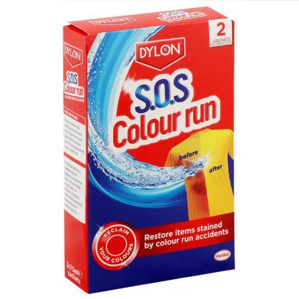Dylon S.O.S Colour Run Stain Remover 75 ml (Pack of 2) - JioMart