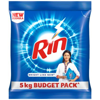 Rin Detergent Powder 5 kg - JioMart