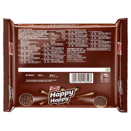 Parle Happy Happy Choco-Chip Cookies 400 g - JioMart