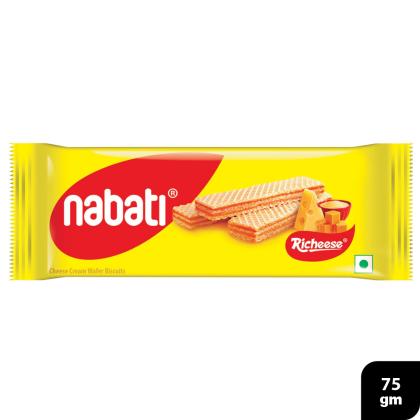 Nabati Cheese Cream Wafer Biscuits 75 g - JioMart