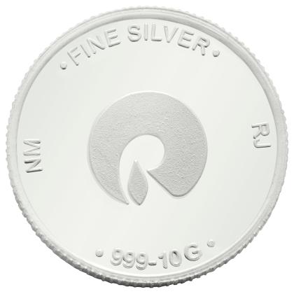 Reliance Jewels Laxmi Silver (999) 10 GM Coin - JioMart