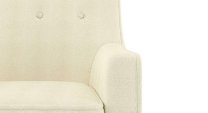 Urban Ladder Hagen Lounge Chair (Colour : Boucle Himalaya) - JioMart