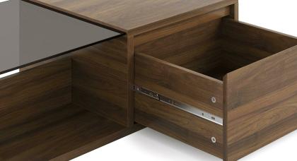 Urban Ladder Alita Storage Coffee Table (Configuration : Half Drawer ...