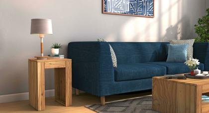 Urban Ladder Atkins Side Table Finish - Natural Oak (Finish : Natural ...