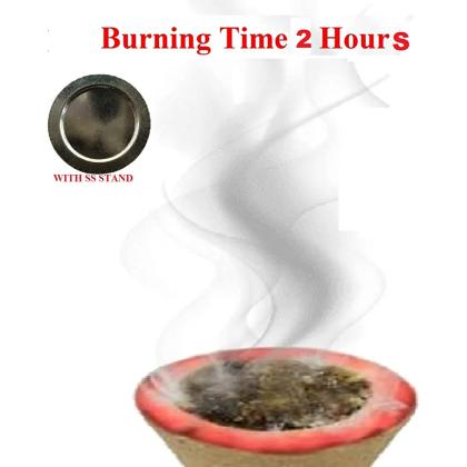 SRI GURU Big Size (Jumbo) LOBAN Flavour (Black Color Cup) Dhoop Cup ...