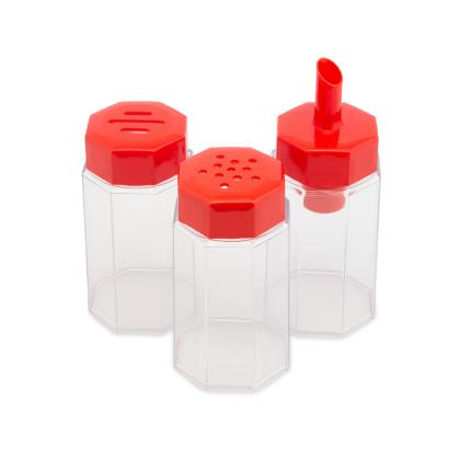 Gluman Sugar/Chilli Flakes/Herb Sprinkler Spice Container Set -200ml ...