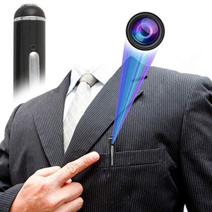 Spy Pen Camera 1080P Video Audio Recording Pocket Hidden Secret ...