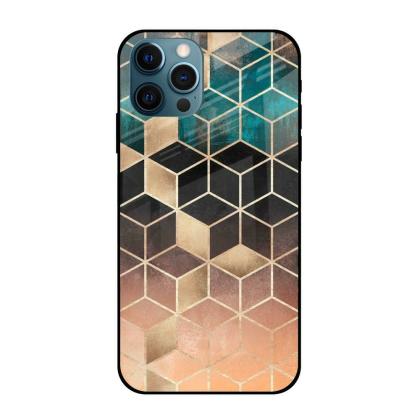 Qrioh Bronze Texture Glass Case for Apple iPhone 12 Pro - JioMart