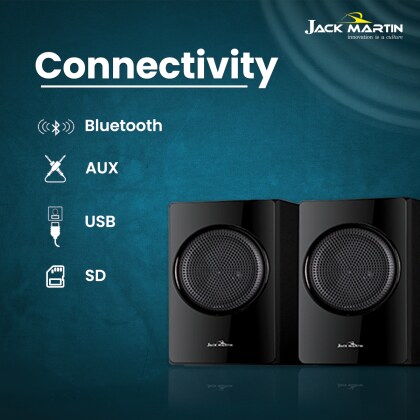 Jack Martin JM 1700 Woofer Bluetooth Home Theatre (Black) - JioMart