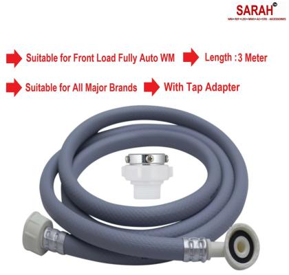 SARAH- 3 Mtr. Inlet Pipe for Dishwasher & Front Load Fully Automatic ...