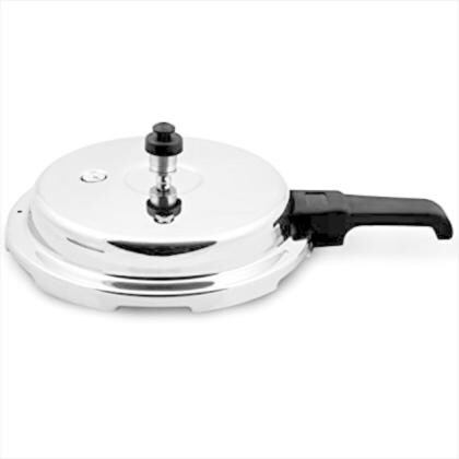 Butterfly Stainless Steel Curve Outer Lid Pressure Cooker, 5.5 Litre ...