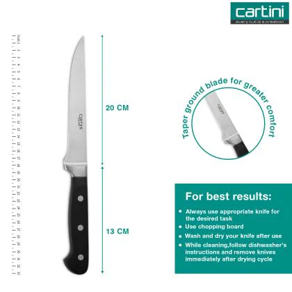 Cartini Stainless Steel Professional Kitchen Knife - JioMart