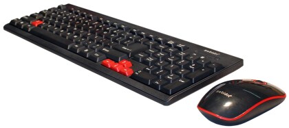 Zebion G2200 Wireless Keyboard Mouse Combo with Nano Receiver-Black ...