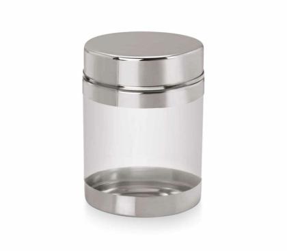 Sizzle Galaxy Transparent Stainless Steel See Through Container 140 ml ...