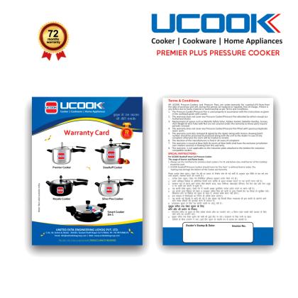 UCOOK Premier Plus Silver Aluminium Induction Pressure Cooker 2 L - JioMart
