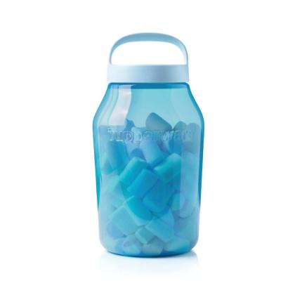 Tupperware Blue Plastic Storage Jar 3L 1 Piece - JioMart