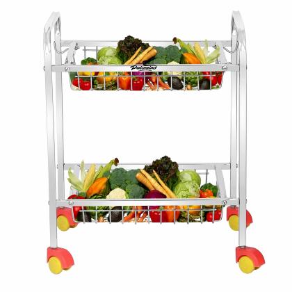 PALOMINO Fruits/Vegetables Rack 2 Step Rack Stainless Steel Kitchen ...