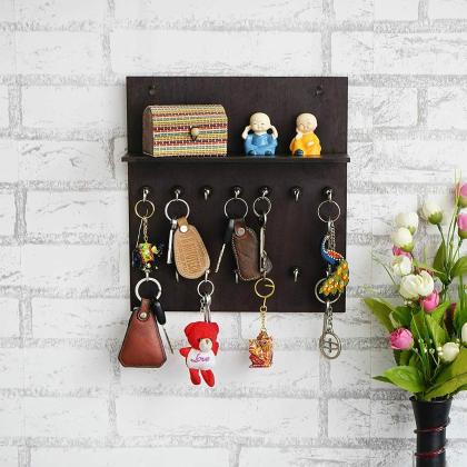 Webelkart Premium Key Chain Hanging Board/Wall Hanging Key Holder with ...