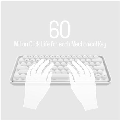 Rapoo Ralemo Pre 5 Mechanical Keyboard with Multi-mode technology, Backlight & Inbuilt Battery ...