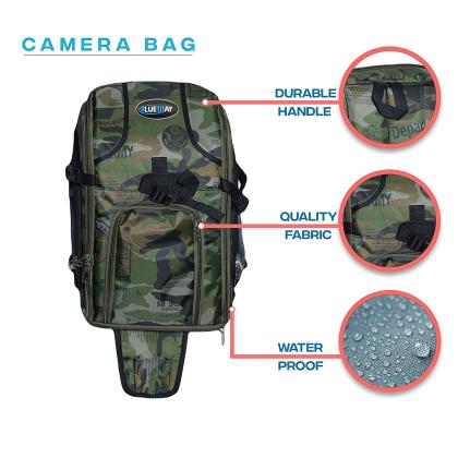 Blueway Black Army Waterproof Camera Bag With Compartment For ...