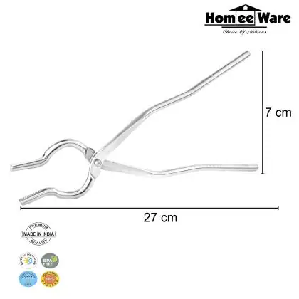 HomeeWare Stainless Steel Kitchen Pakkad / Tong - JioMart