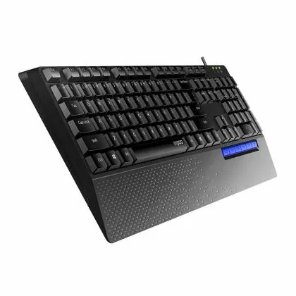 RAPOO NK2000 Spill Resistant Wired Keyboard(Black) - JioMart