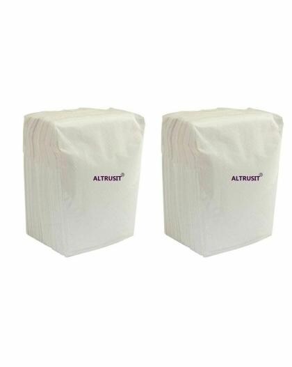 ALTRUIST White Plastic Tissue Dispencer with 2 Packet (200 Tissues ...