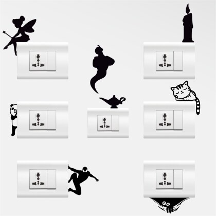 Decal O Decal Angel Panda Genie Cat - JioMart