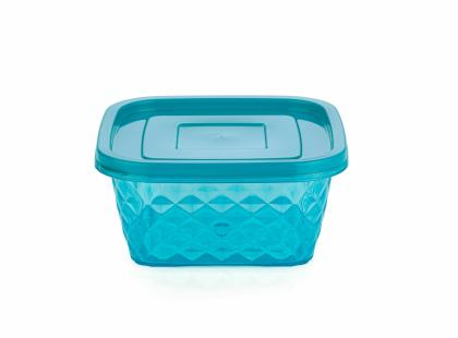 INFINITE-DIAMOND DESIGN STORAGE CONTAINER 5-PCS SET GREENBLUE(2350/1550 ...