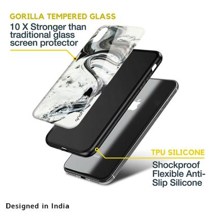 Qrioh Creative Canvas Glass Case for Apple iPhone 14 Plus - JioMart