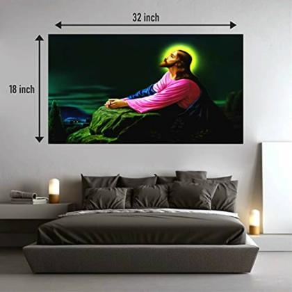 Divinedesigns Multicolor Vinyl Jesus Christ Sticker - JioMart