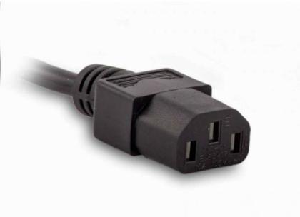 Terabyte Black Power Cord 1.5 M 3 Pin Power Supply Cable - JioMart