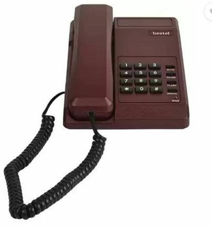 Beetel B11 Corded Landline Phone (Red) - JioMart