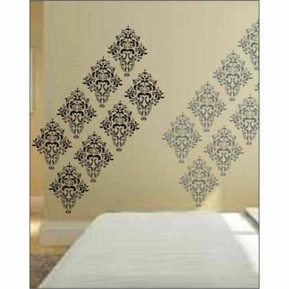 GRAPITS DIY Reusable All over Pattern Wall Stencil Plastic Sheet for ...