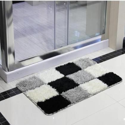 CWK Multicolor Anti-Skid Water Absorbing Door Mats for Home, Bathroom ...