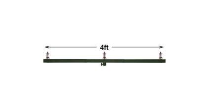 VTS Multipurpose T-Bar Rod for Studio Lights, Flashes, Umbrellas, DJ ...