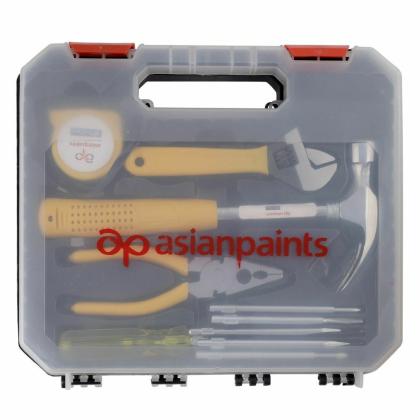 Asian Paints TruCare Hand Tools Kit (10 Pieces) for Household DIY ...