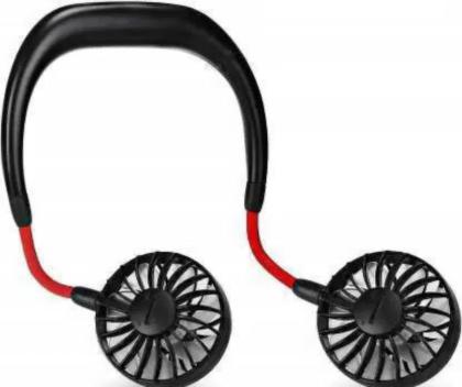 Glarixa Black 360 Degree Rotation Neck Fan - JioMart