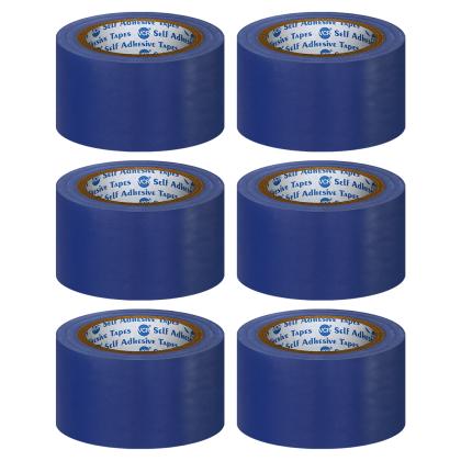 VCR Blue Floor Marking Tape - 18 Meters in Length 48mm / 02" Width - 12 ...